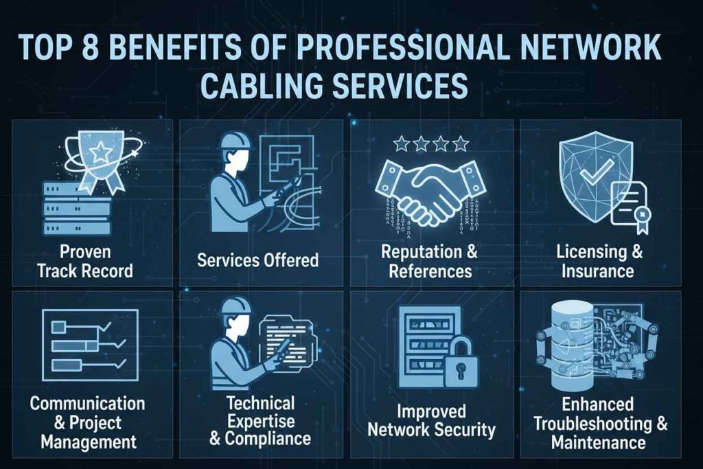 Top 7 Benefits of Hiring Network Cabling Experts in 2024