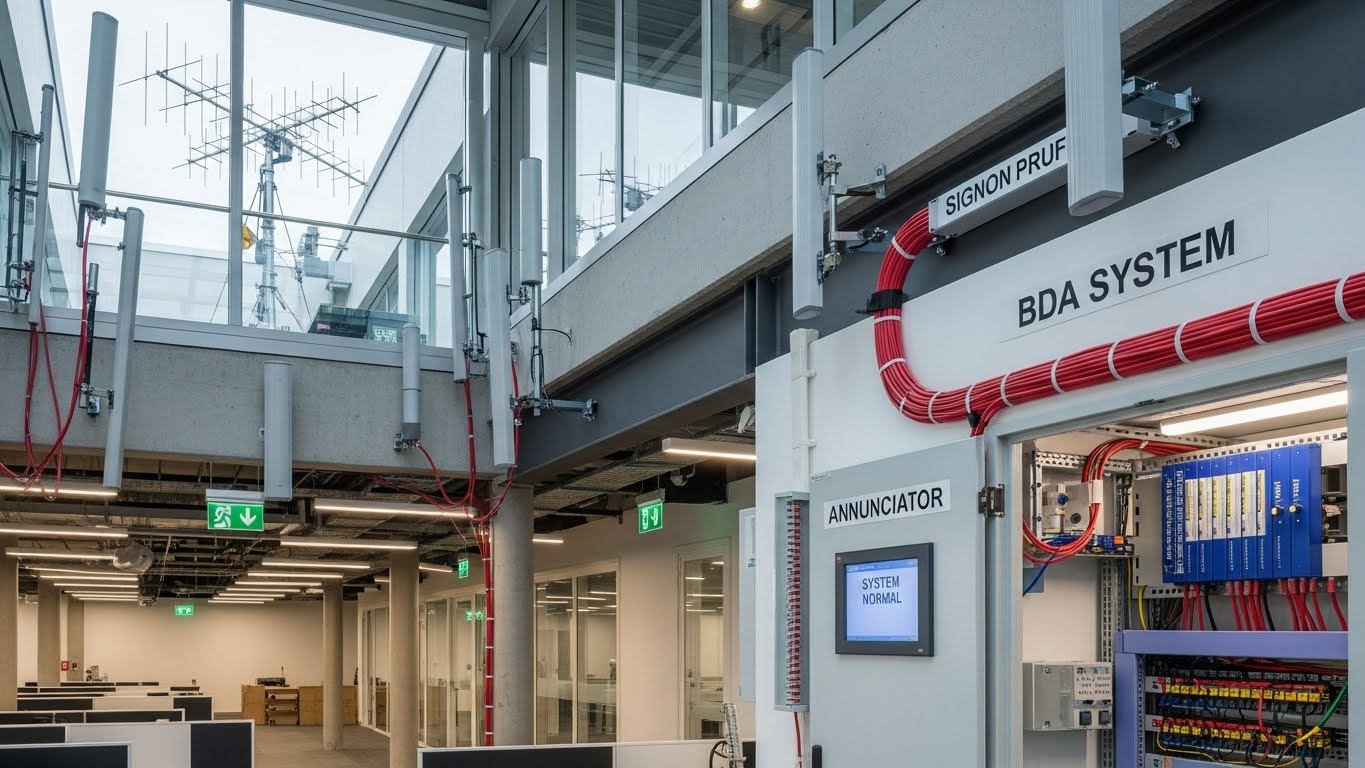 BDA Systems for Emergency Communication in Commercial Buildings